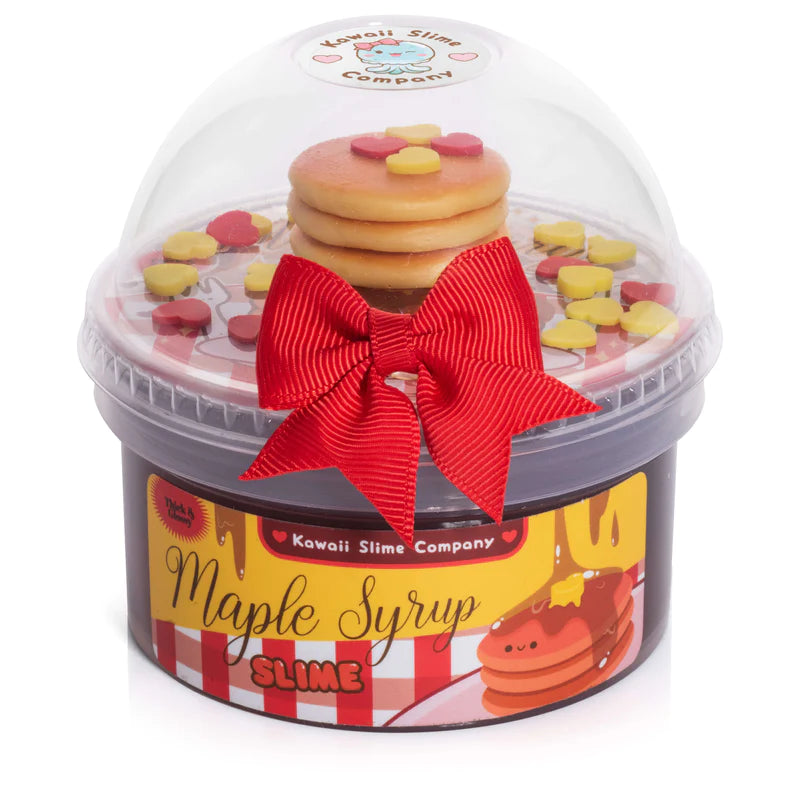 Homestyle Maple Syrup Clear Slime – The Zoo Company Toy Store